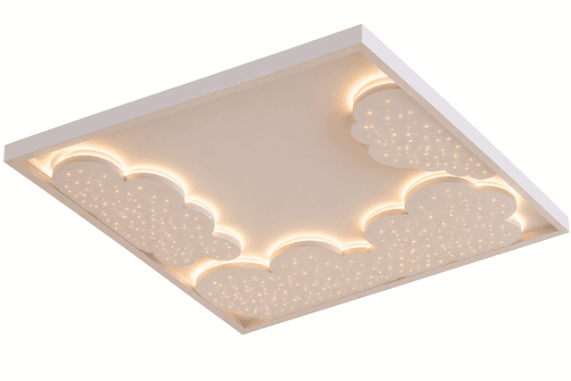 Modern Cloud-Themed Lamp 3D Model — Free Download | FurniMesh