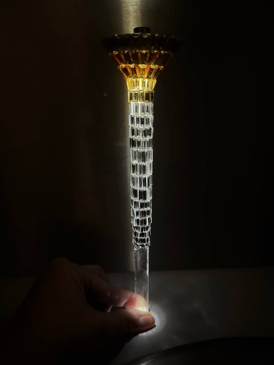 Faceted Crystal Floor Lamp 3D Model — Free Download | FurniMesh