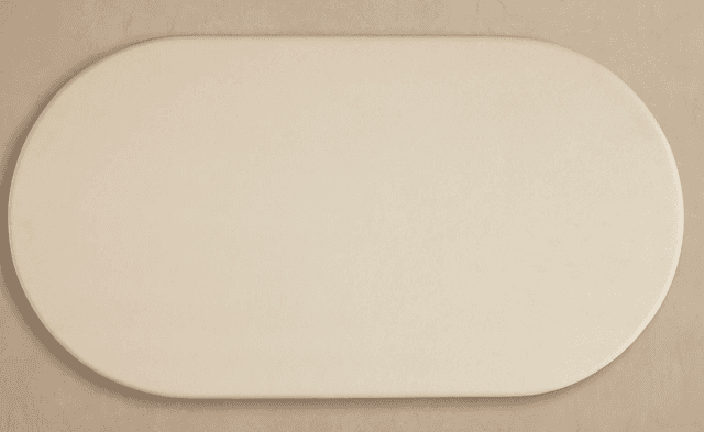 Minimalist Cream Matte Wall Panel 3D Model — Free Download | FurniMesh