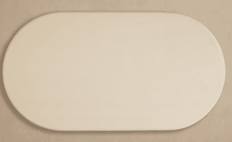 Minimalist Cream Matte Wall Panel 3D Model — Free Download | FurniMesh